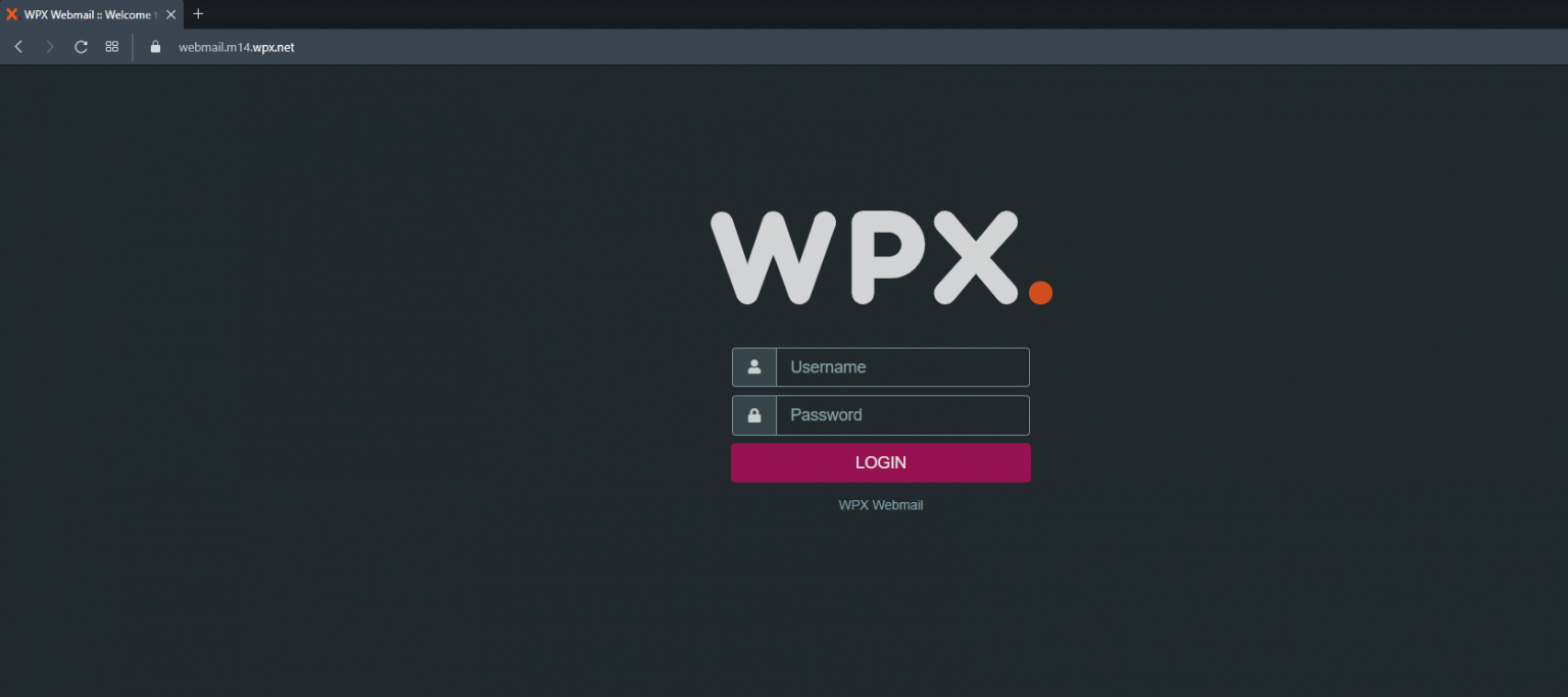 How can I access the Webmail Client? | WPX.net